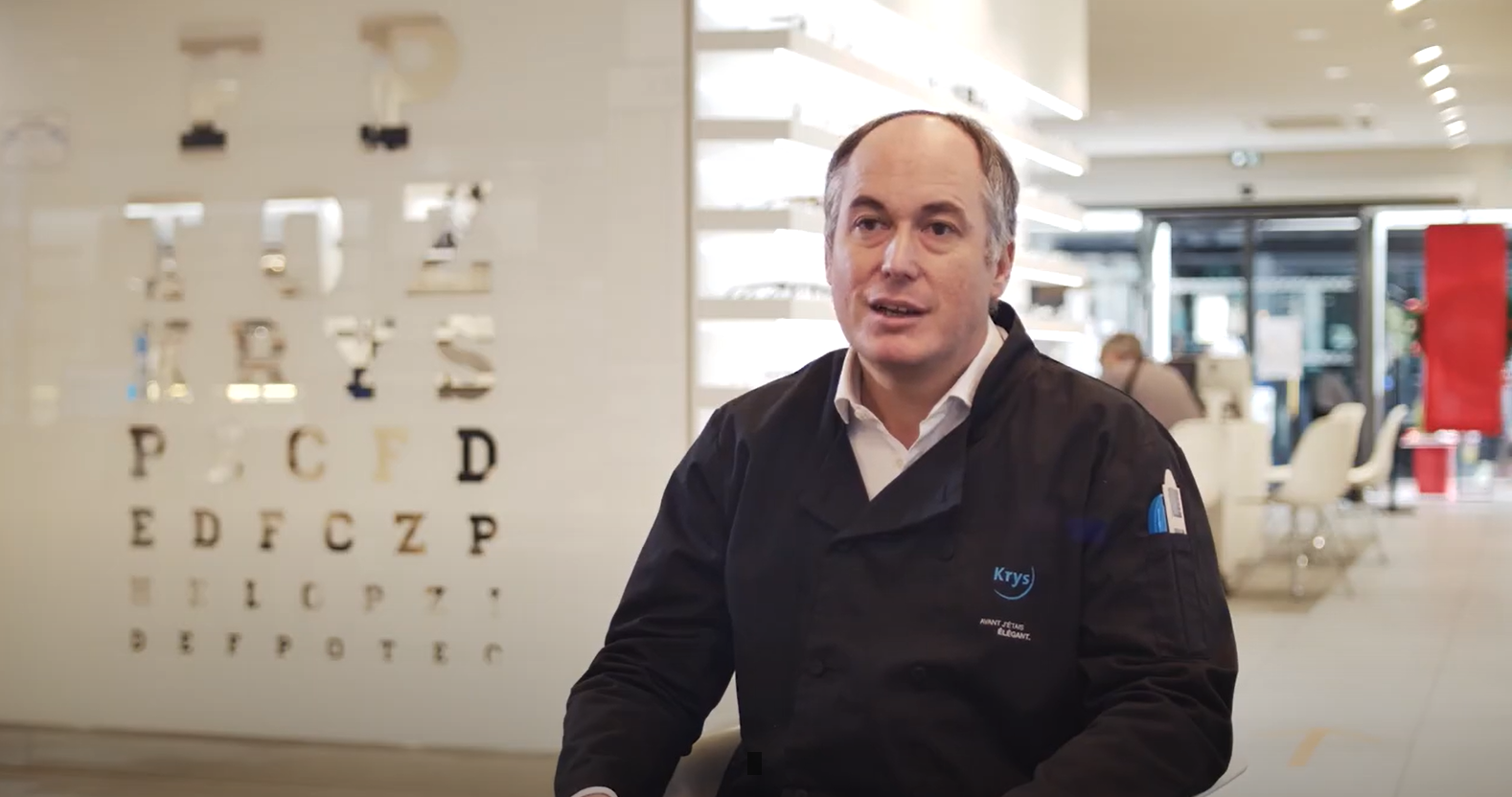 Testimonial - Mr. Hesteau, optician, about the comfort of the Visionix ...